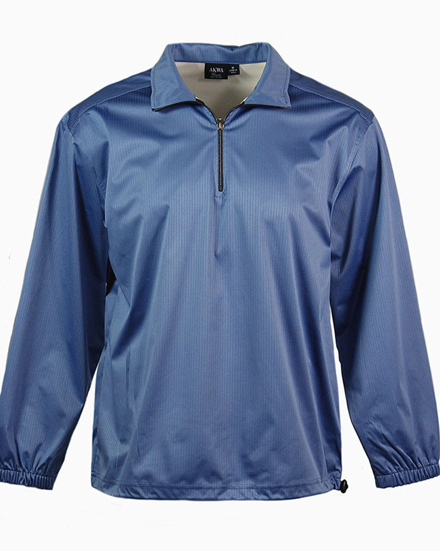 USA Lightweight Polyester Drop Needle 1/4 Zip Non-Pocket Windshirt ...