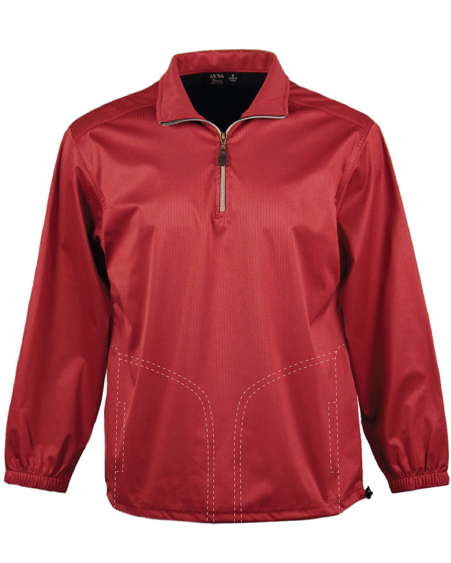 USA Lightweight Polyester Drop Needle 1/4 Zip Windshirt - The Frank ...