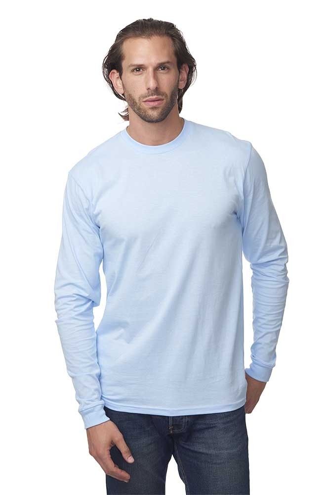 USA Lightweight Organic Cotton Long Sleeve T-Shirt - The Frank ...