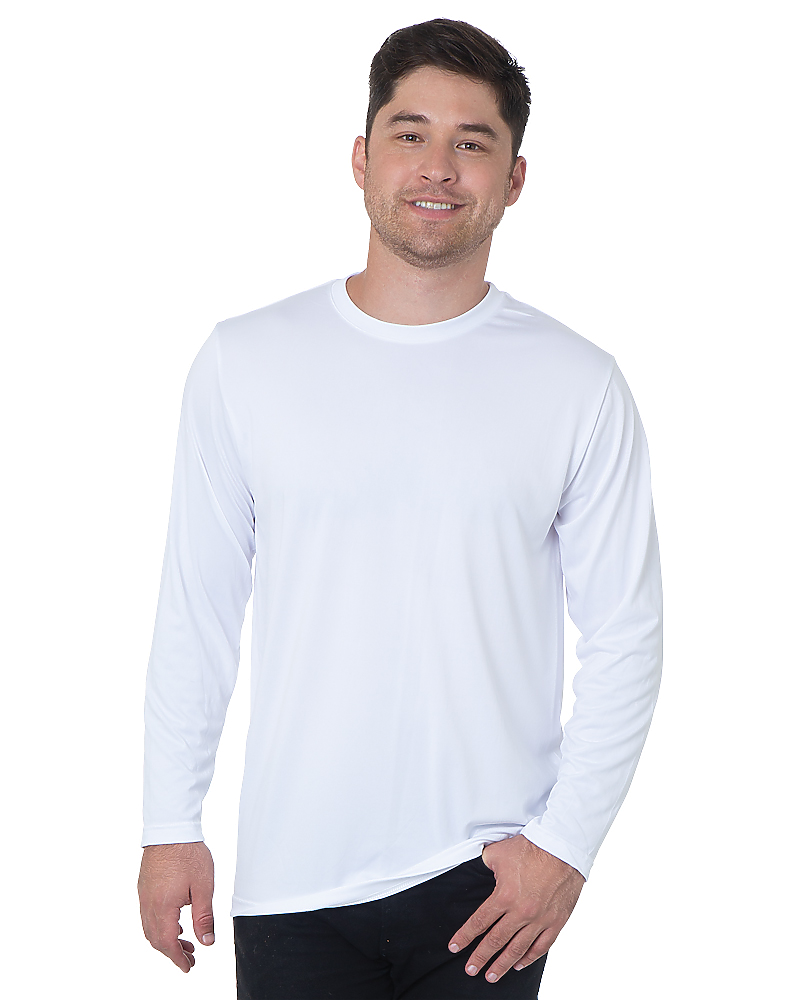 USA Lightweight Polyester Performance Long-Sleeve T-Shirt - The Frank ...