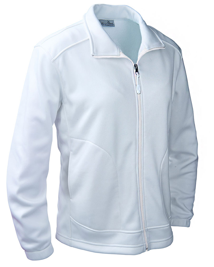 Ladies USA Midweight Soft Shell Fleece Full Zip Jacket - The Frank ...