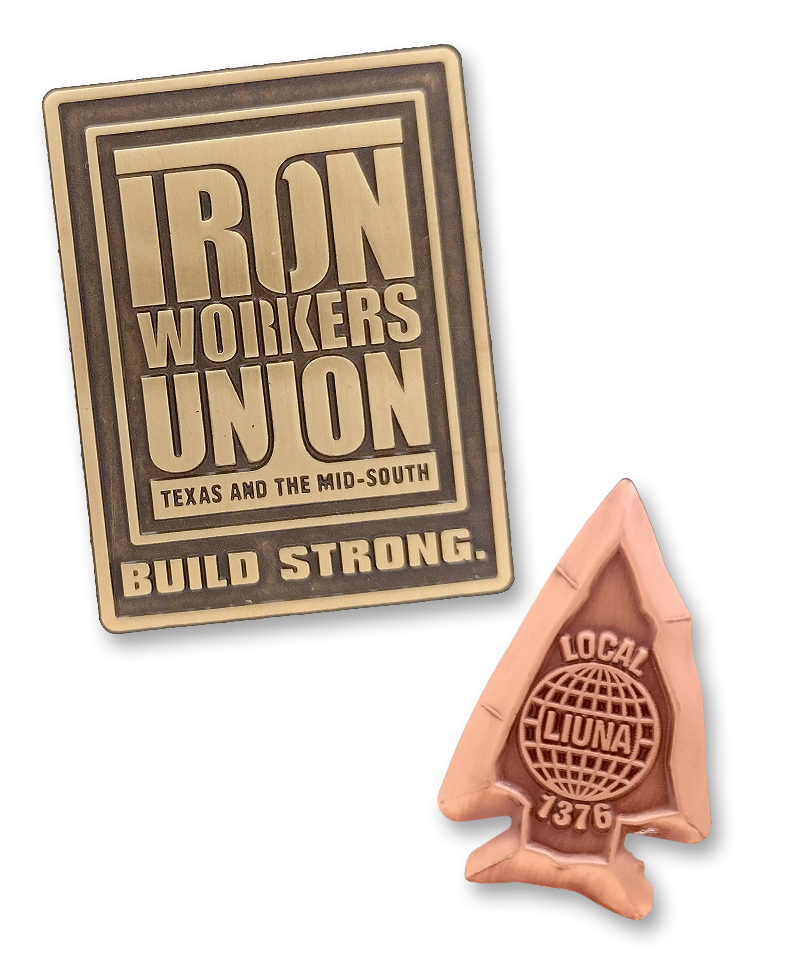 Union Die-Struck Lapel Pin - The Frank Doolittle Company