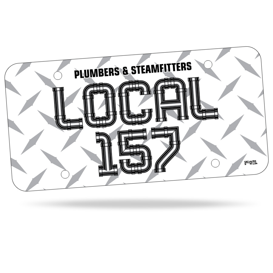 Plastic License Plate - The Frank Doolittle Company