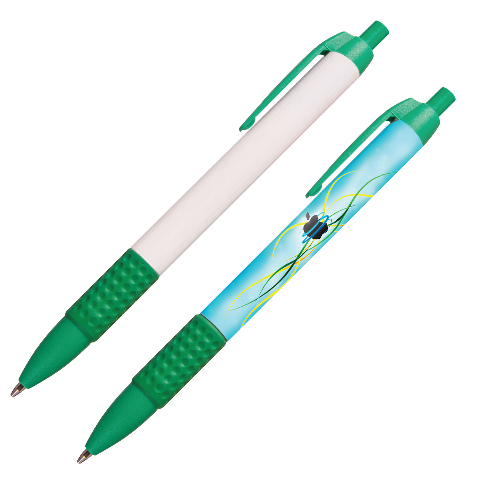 Full Color Retractable Grip Pen - The Frank Doolittle Company