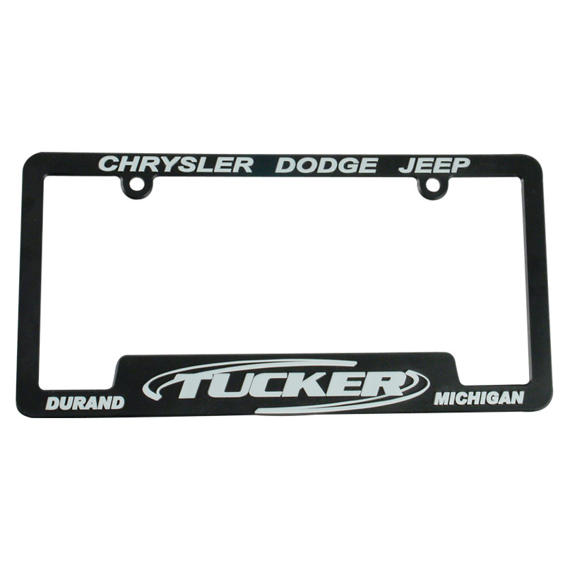 Hi-Impact 3-D Corner View License Plate Frame - The Frank Doolittle Company
