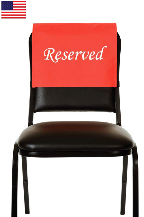 Banquet Chair Back Cover - The Frank Doolittle Company