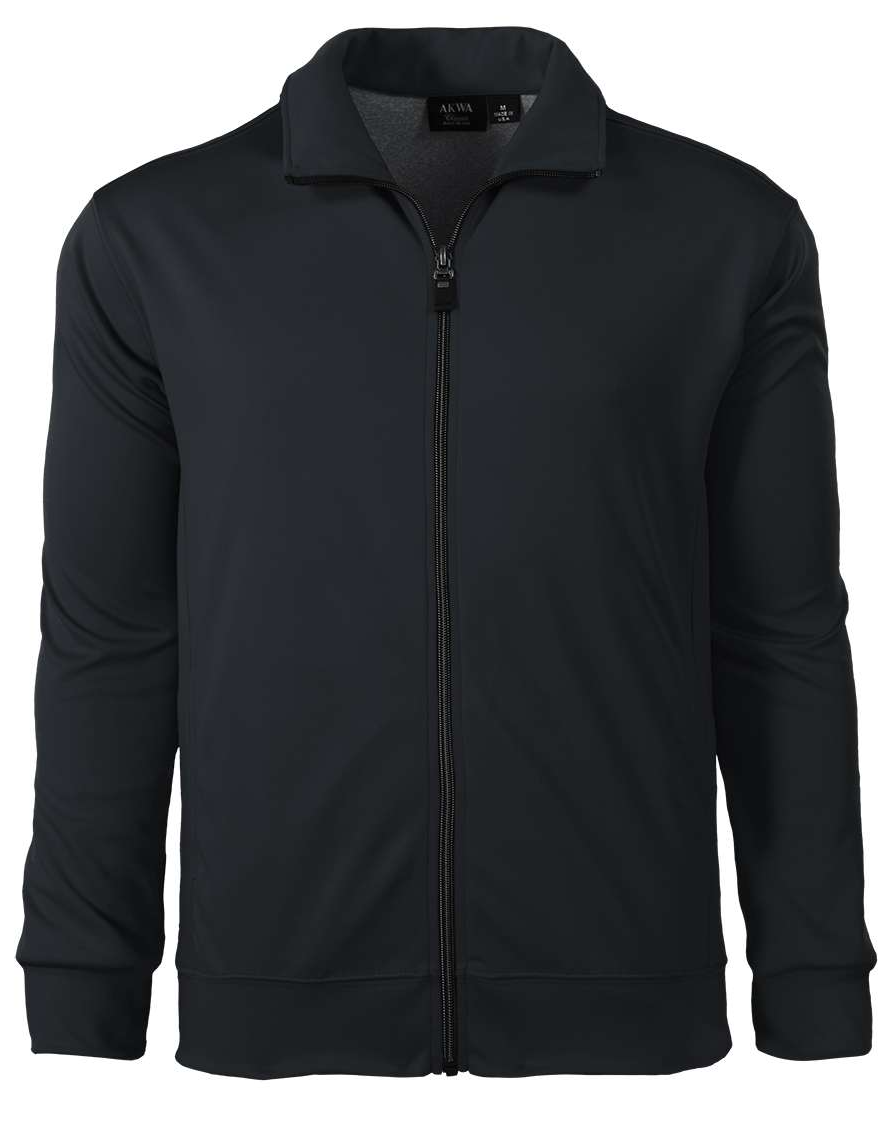 USA Lightweight Bonded Interlock Zip Jacket with Pockets - The Frank ...