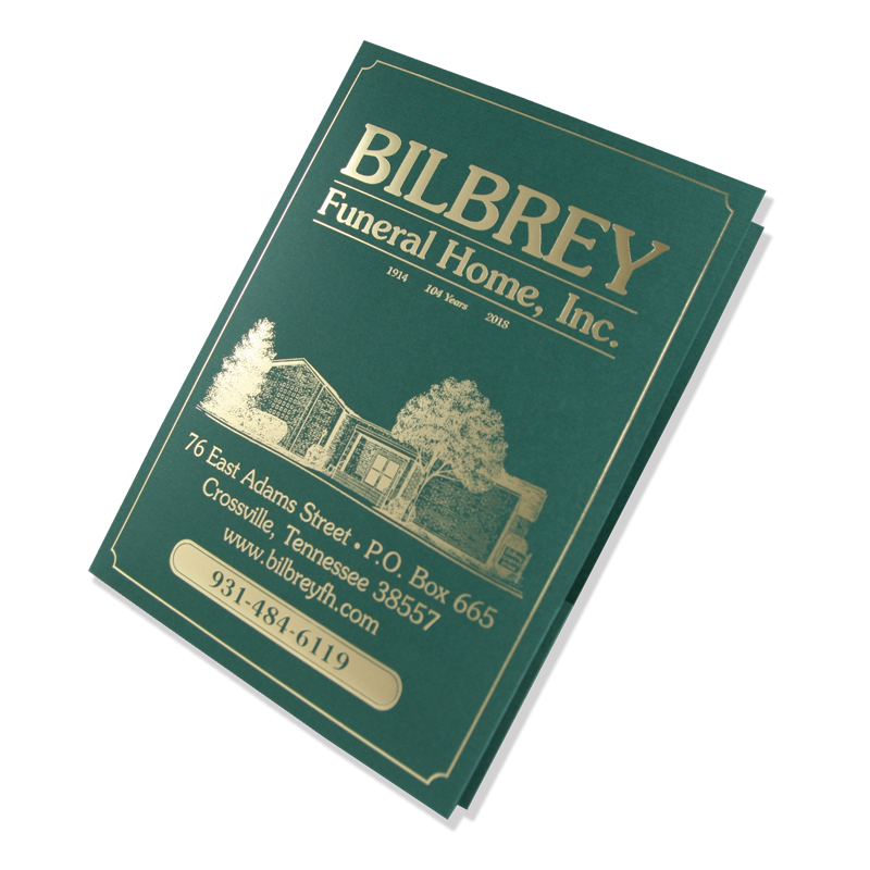 9" x 12" Square Corner Folder with Two Pockets - The Frank Doolittle ...