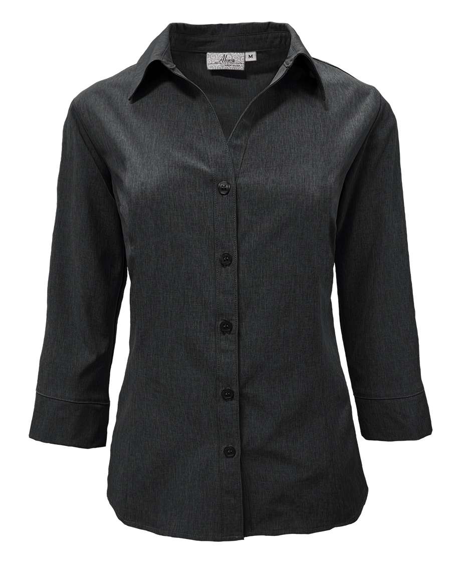 Ladies' Chambray 3/4 Dress Shirt - The Frank Doolittle Company